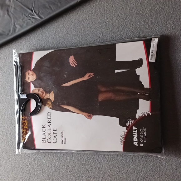 Spirit | Other | Black Collared Cape | Poshmark
